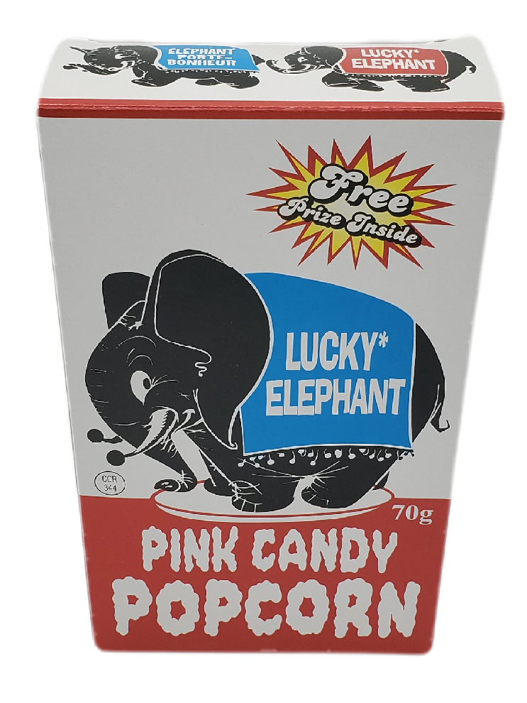 Lucky Elephant Popcorn – Candy Safari