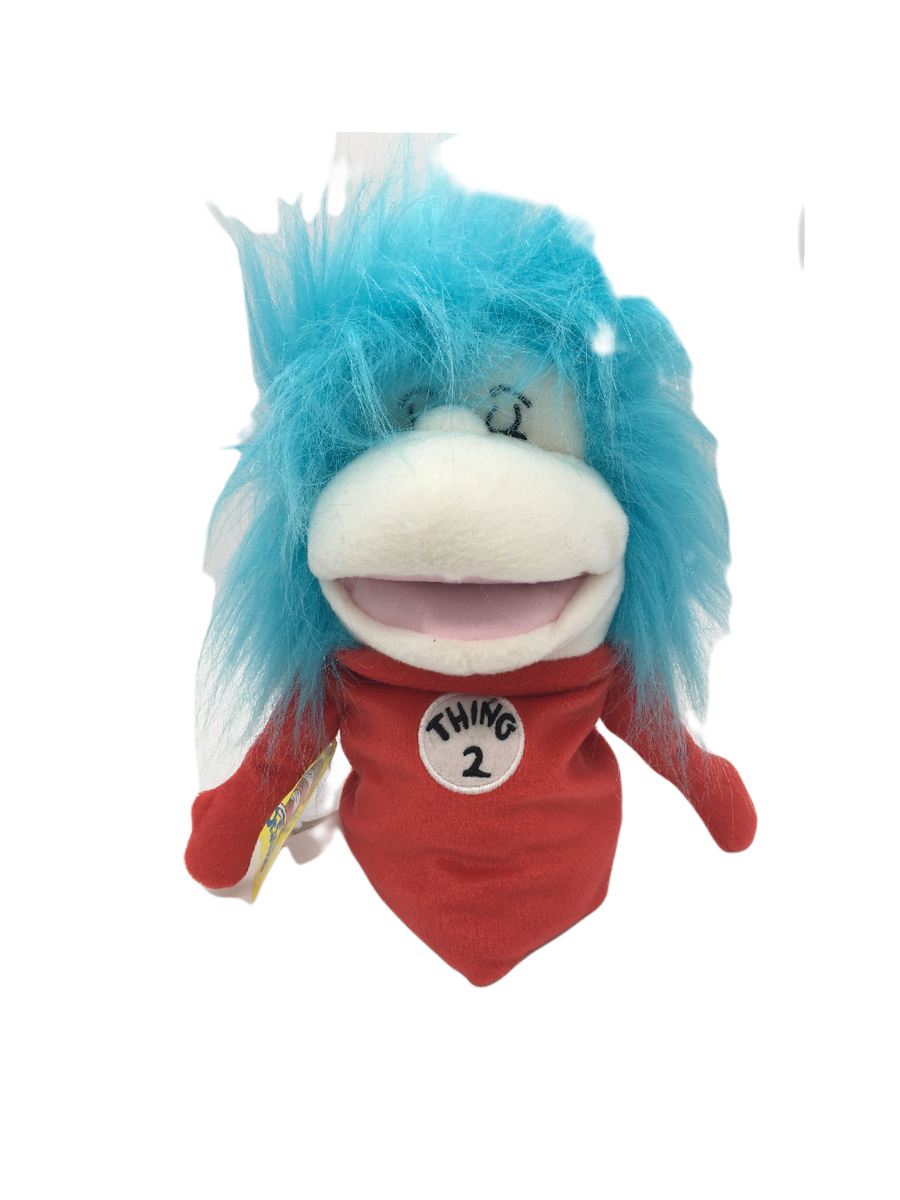 Thing 1 and Thing 2 puppet – Candy Safari